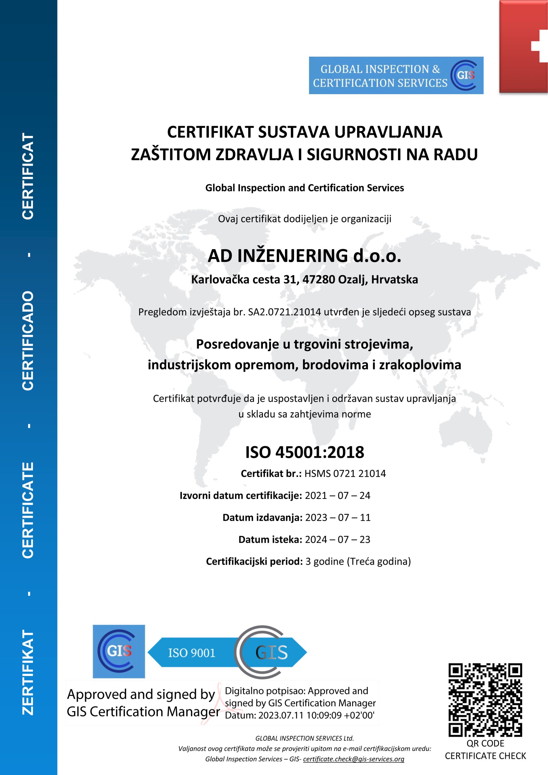 Quality Policy - AD inženjering
